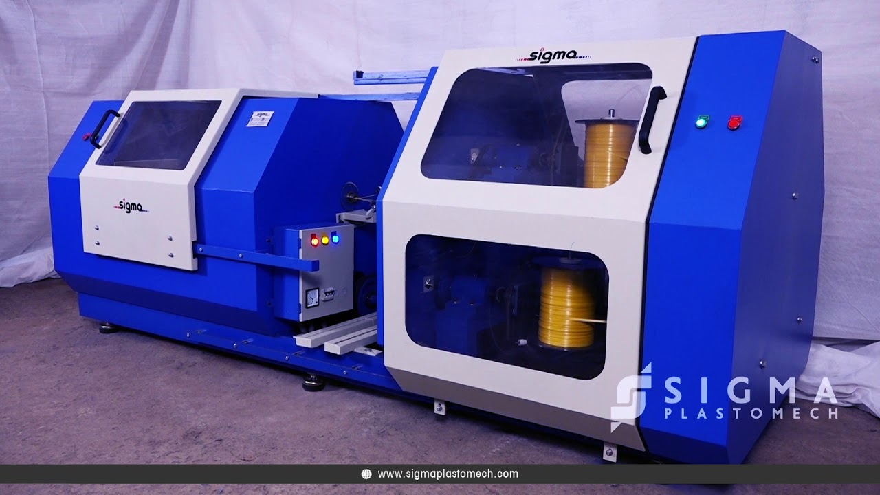 Plastic Rope making machine bhavnagar gujarat india - YouTube