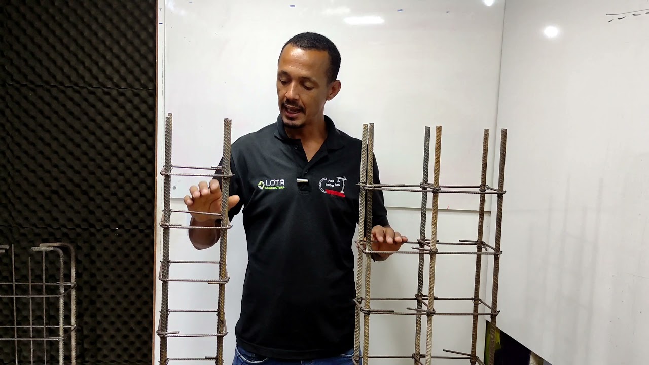 Arranque de pilares, qual o comprimento mínimo ? - YouTube
