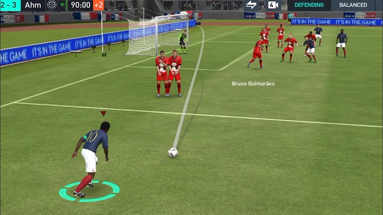 Unbelievable Fifa Match | Score level gameplay| France vs Manchester ...