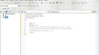 Program to find the area and circumference Circle c++ - YouTube