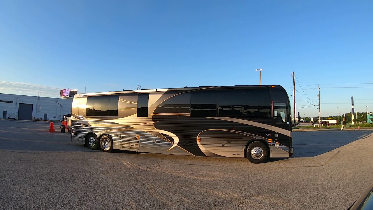 2019 Prevost X3-45 Parked in Front of DOT Exam facility - YouTube