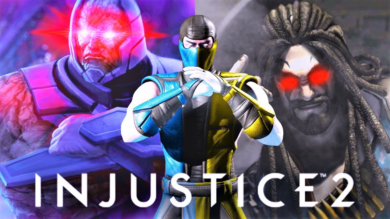 Injustice 2 & Injustice 1 - ALL DLC Character Endings so far! - YouTube