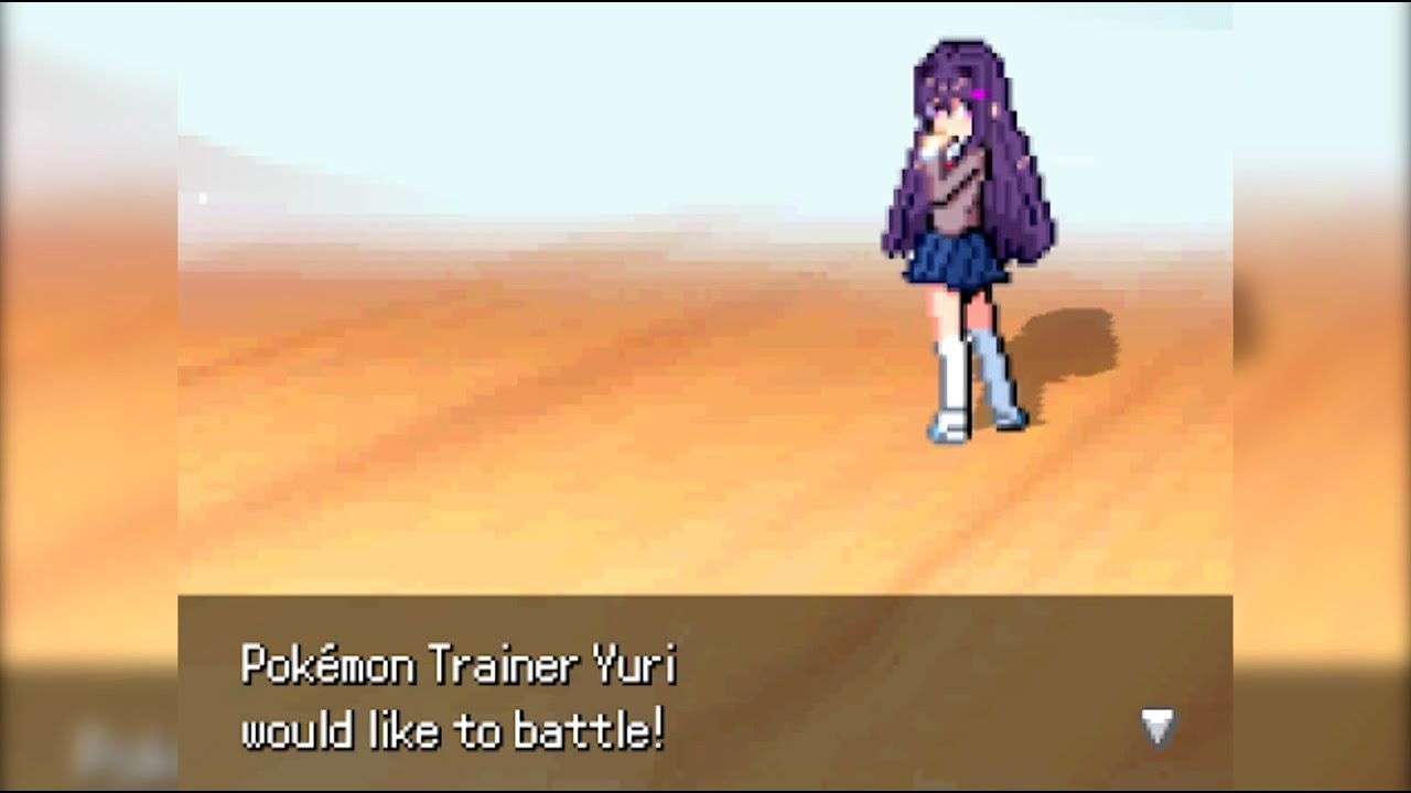 Yuri Ver. - DDLC Pokemon Battle Remix - YouTube