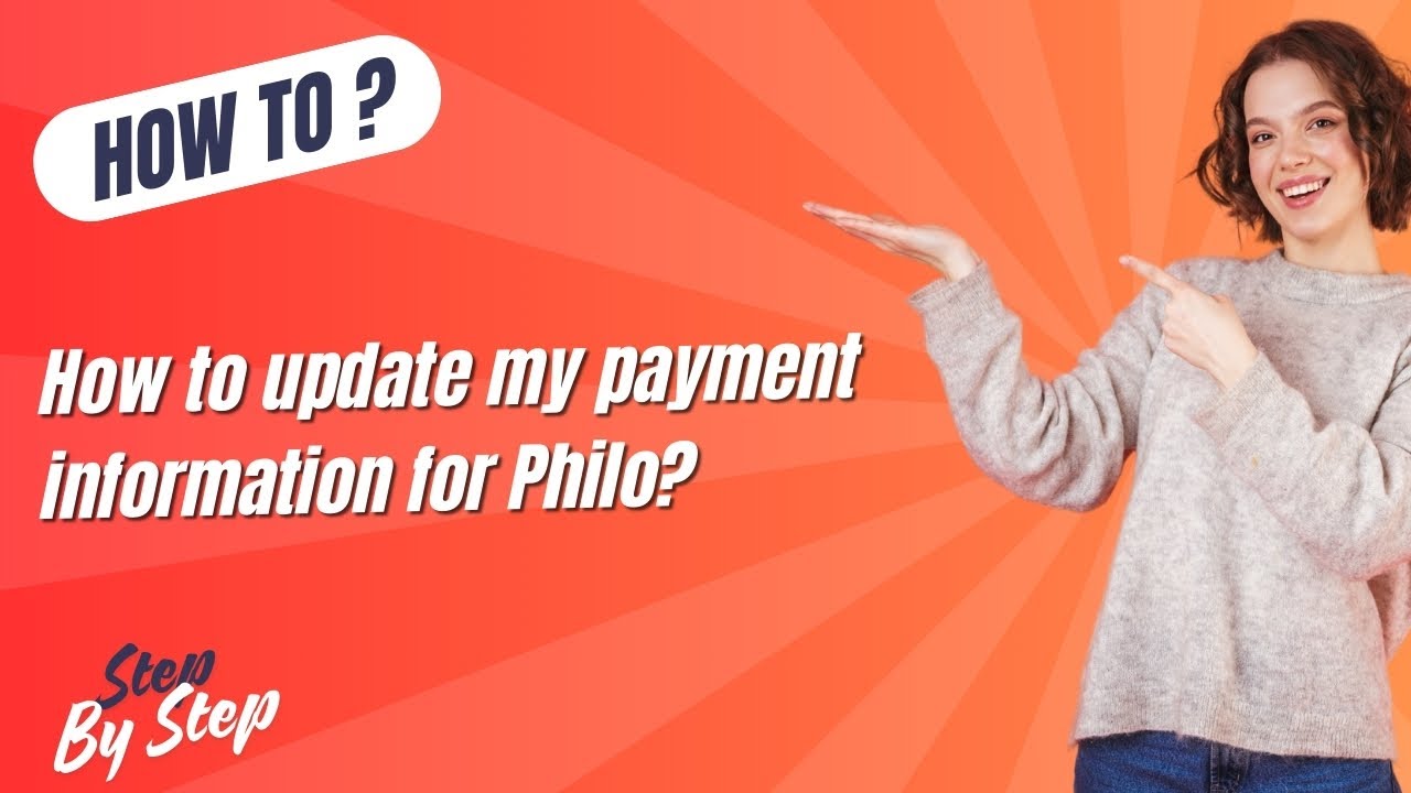 How to update my payment information for Philo ? - Step by Step - YouTube