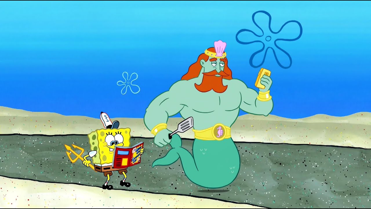 SpongeBob SquarePants—Poseidon’s Trident [Part 1] - YouTube