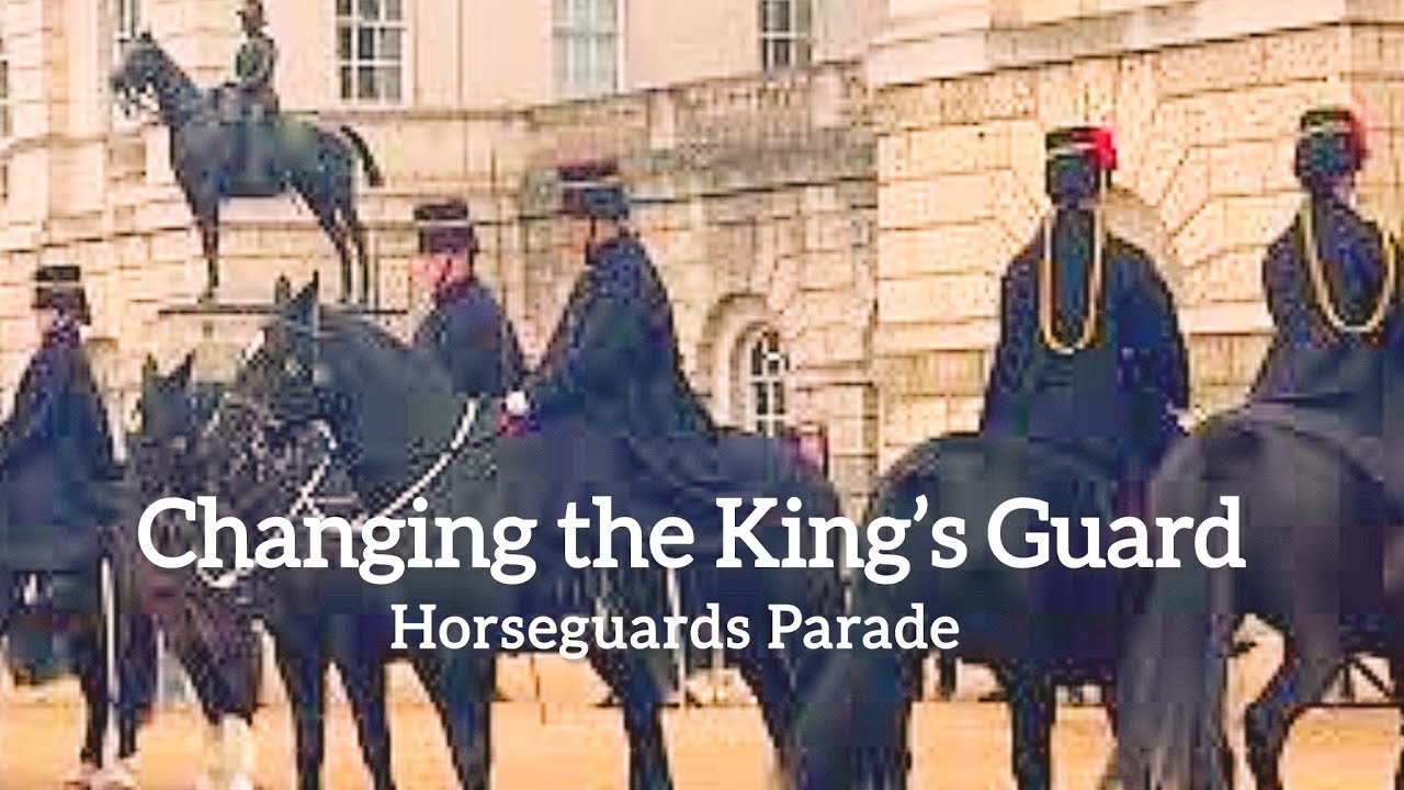 🇬🇧 Changing of King’s Guard , Horseguards Parade, November 2024 - YouTube