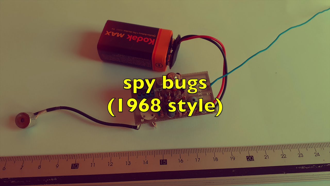 Spy Bug from 1968, Is Better Than You Think - YouTube