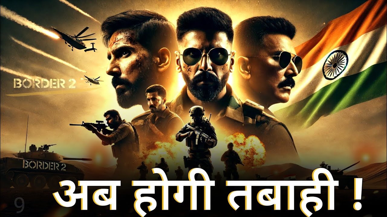 🤯Border 2 Movie: Ab Hogi Tabahi | Asli Bollywood Laut Aaya | Ye Hei ...