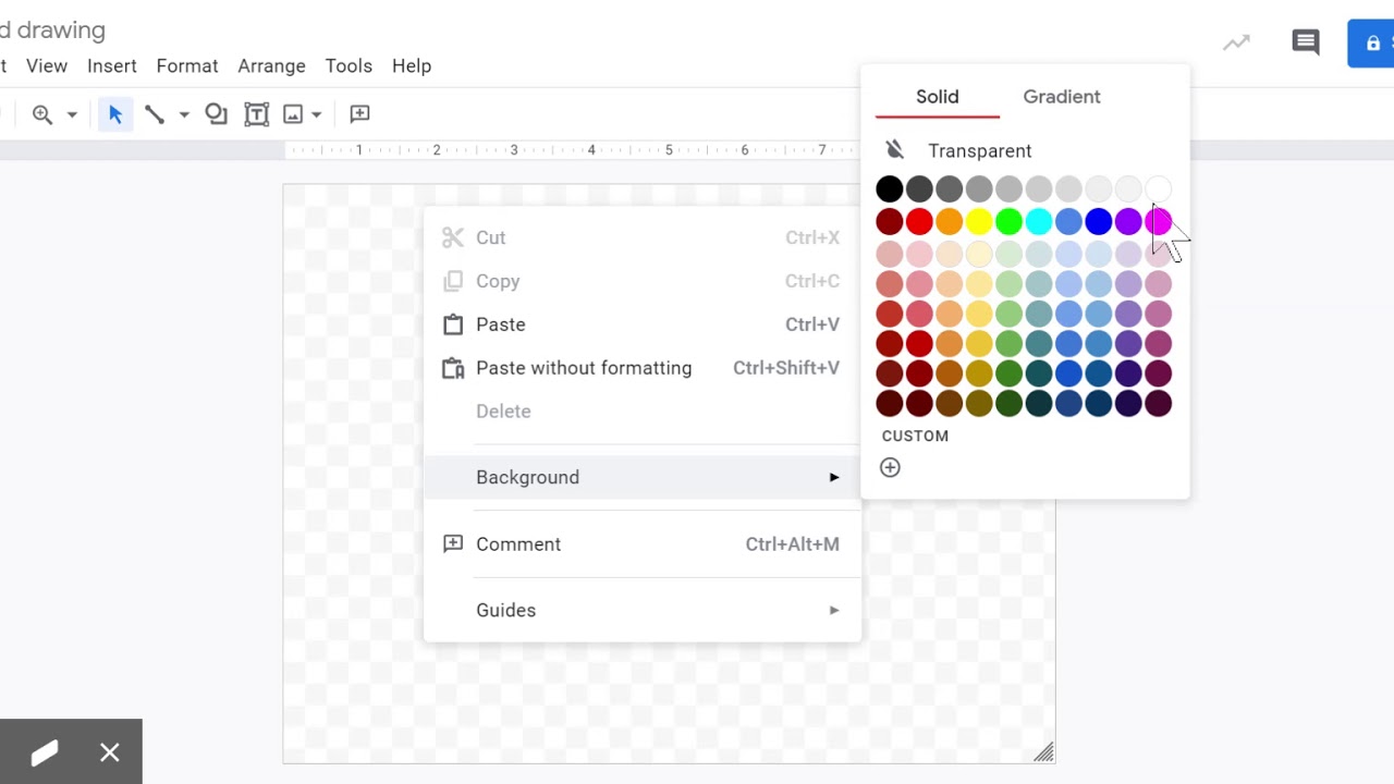 How to use the Polyline Tool in Google Drawings to create shapes. - YouTube