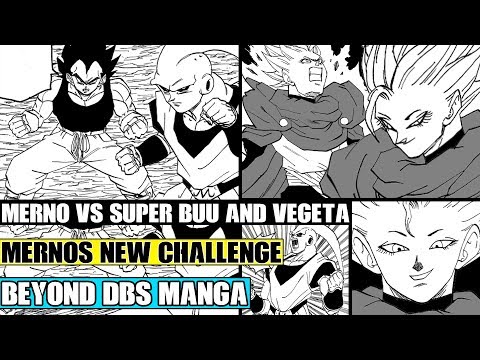 Beyond Dragon Ball Super: The New Angel Merno Vs Vegeta And Super Buu! Majin Buu Absorbs Everyone!