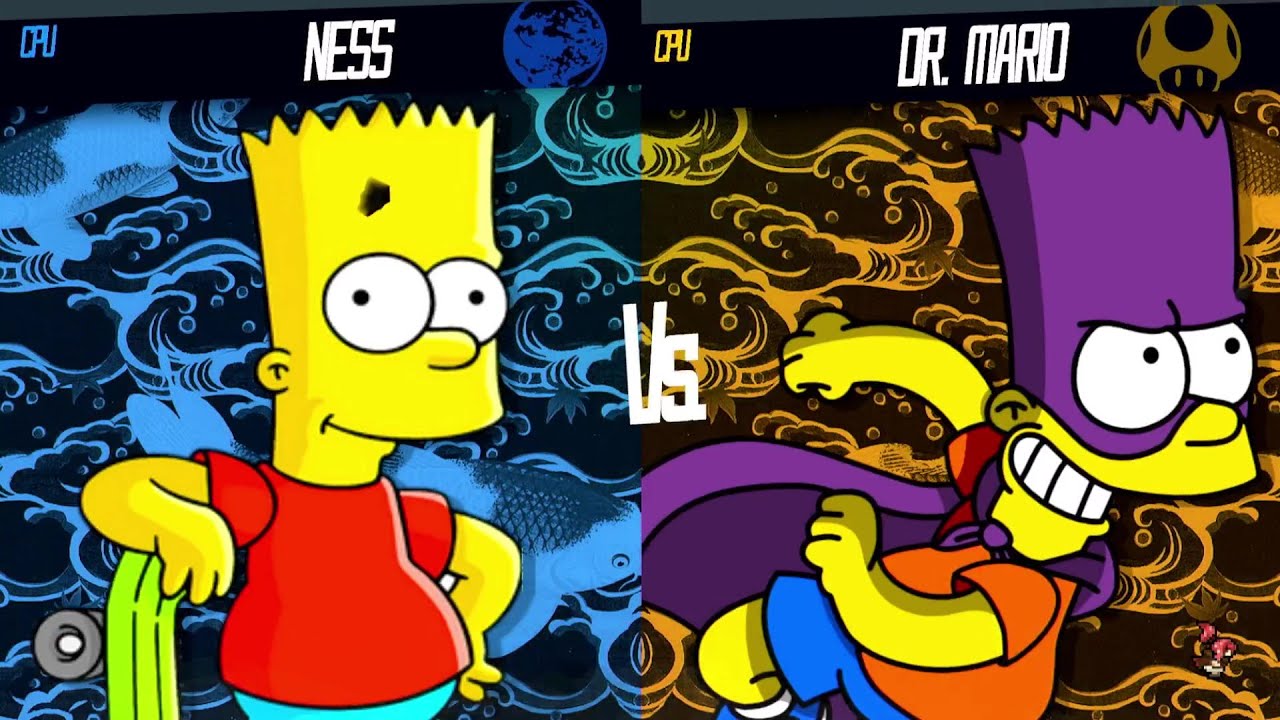 Bartman Vs Bart Requested Battle Youtube