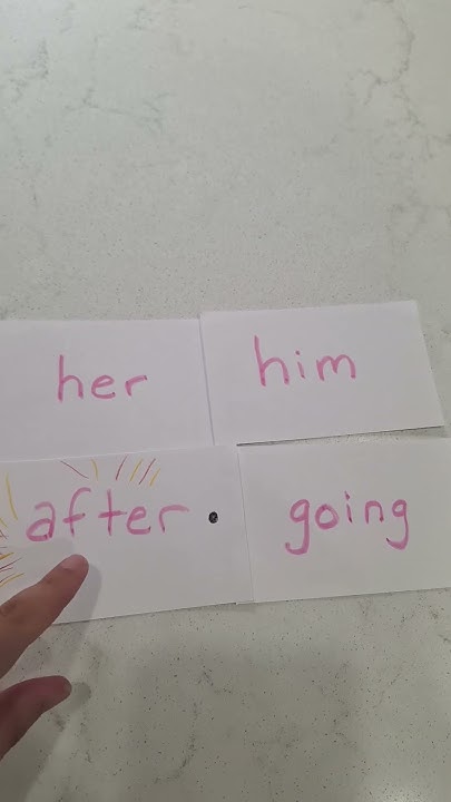 Sight word Game - Crocodile Snap 🐊 - YouTube