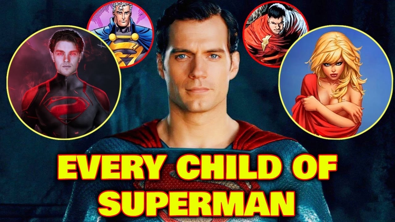 20 Godly Superman Children Who Rip Apart Planets With Their Bare Hands ...