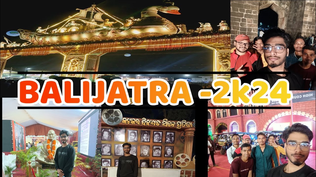 BALIJATRA -2024,Cuttack, Odisha🤘|Ravenshaw university to Balijatra ...