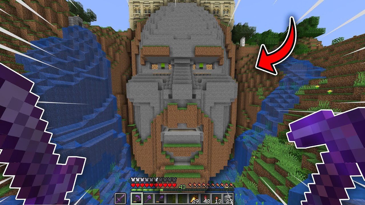 I Recreated The TEMPLE OF NOTCH In My Survival World In Minecraft ...