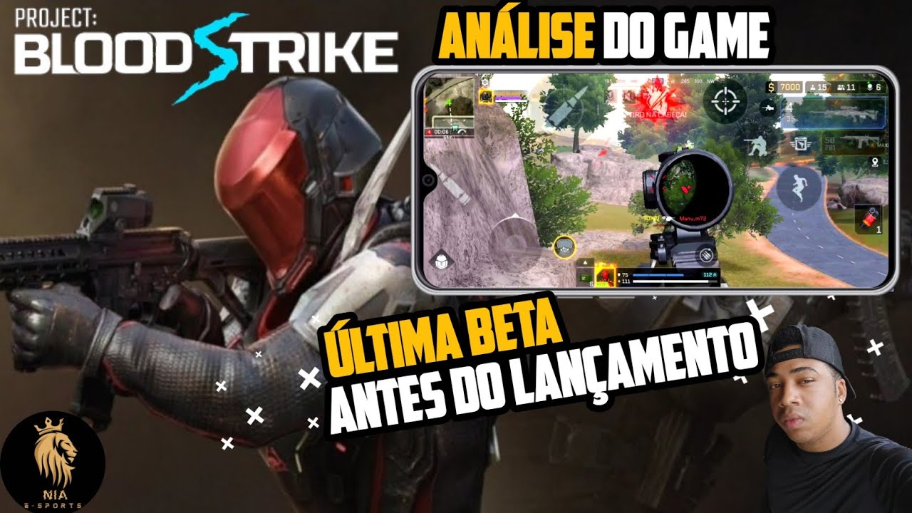 BLOODSTRIKE UTIMA BETA ANTES DO LANÇAMENTO ... E ANÁLISE DO GAME - YouTube