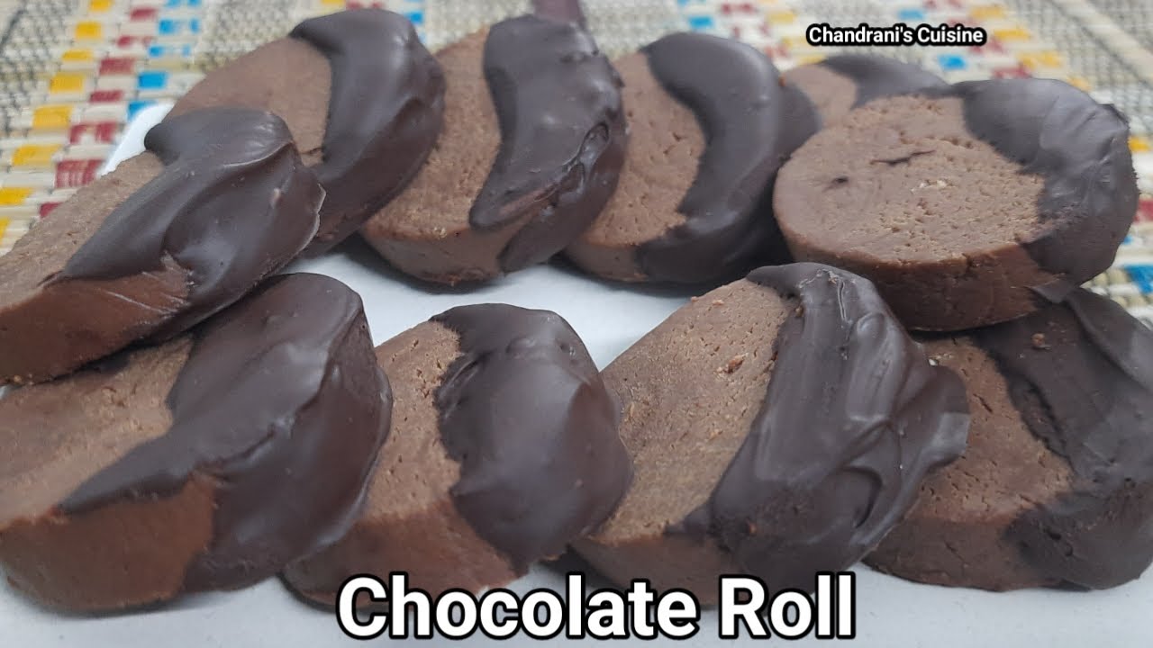How To Make Chocolate Roll | Chocolate Roll Recipe | Chandrani's ...