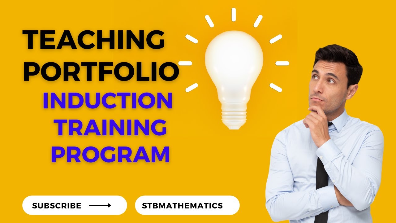 Teacher Portfolio || Induction Training || How to Make Portfolio - YouTube