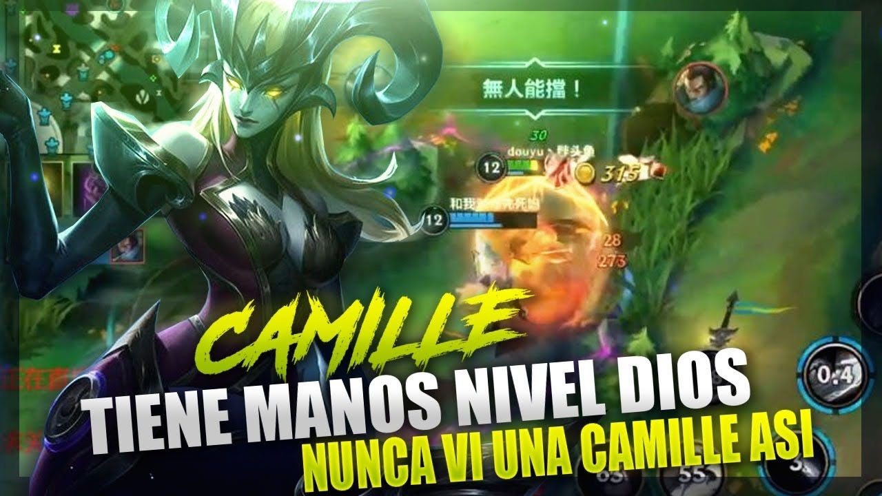 CAMILLE TOP GLOBAL JUEGA ASI,GUIA BUILD Y RUNAS 😱 | LOL WILD RIFT ...