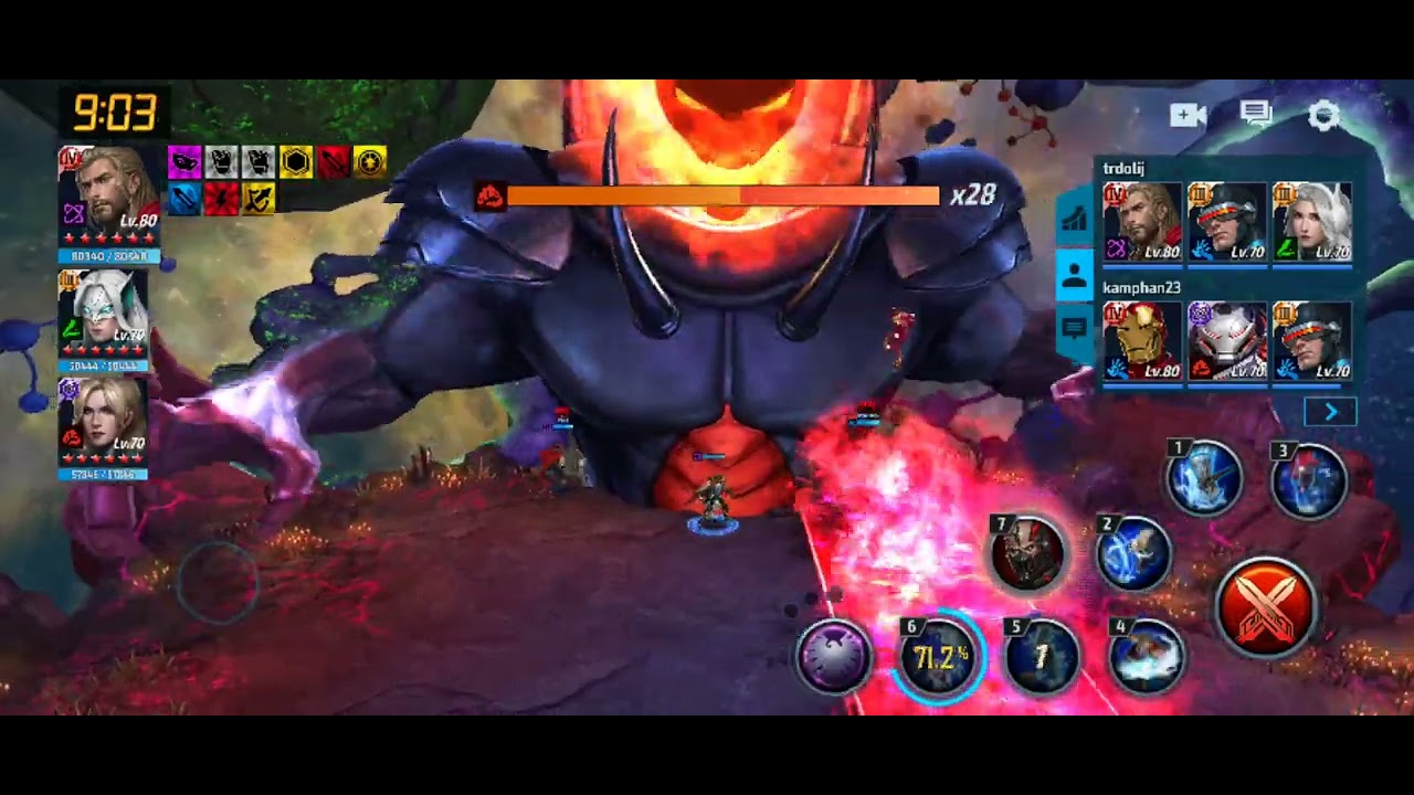 thor vs combat dormammu - YouTube