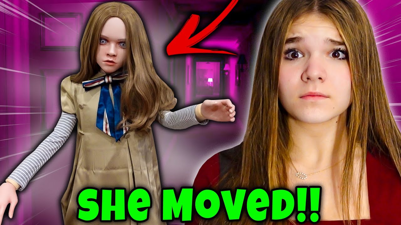 Beware Of M3gan Doll In Real Life! She Moved By HERSELF! - YouTube