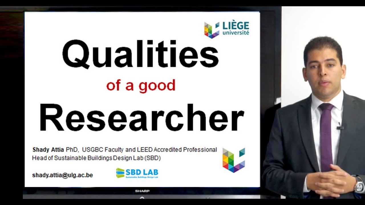 Qualities of a good researcher: Part 1 - YouTube