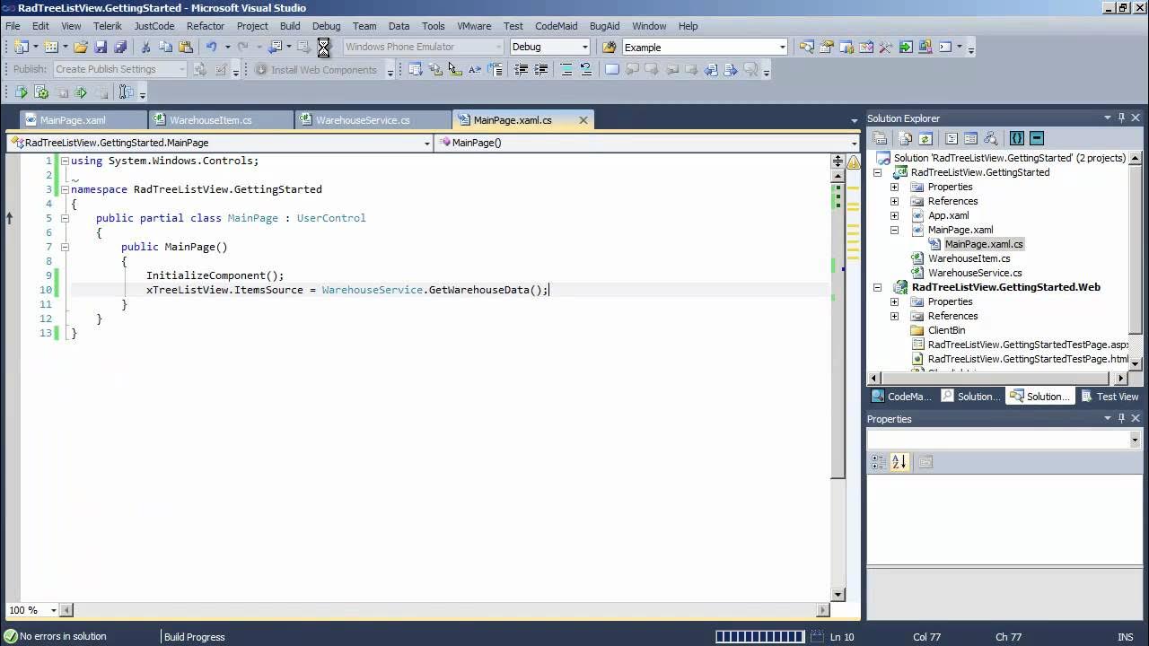 TreeListView: Getting Started (Silverlight & WPF) - YouTube