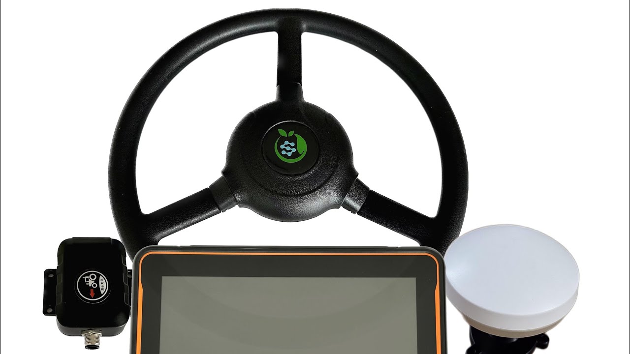 Tractor auto steering kit, U-turn function - YouTube