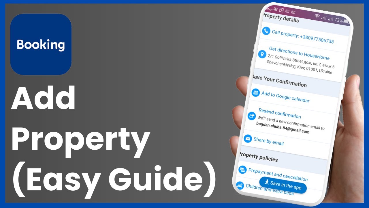 How to Add New Property in Booking com ! - YouTube
