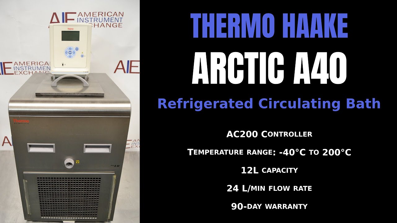 Thermo Haake ARCTIC A40 Circulating Bath with AC200 Controller (Item ...