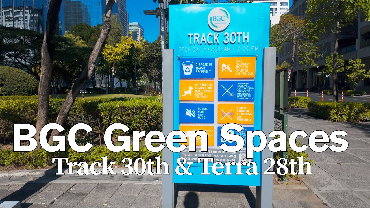 Morning Walk at BGC Green Spaces: Track 30th & Terra 28th | Bonifacio ...