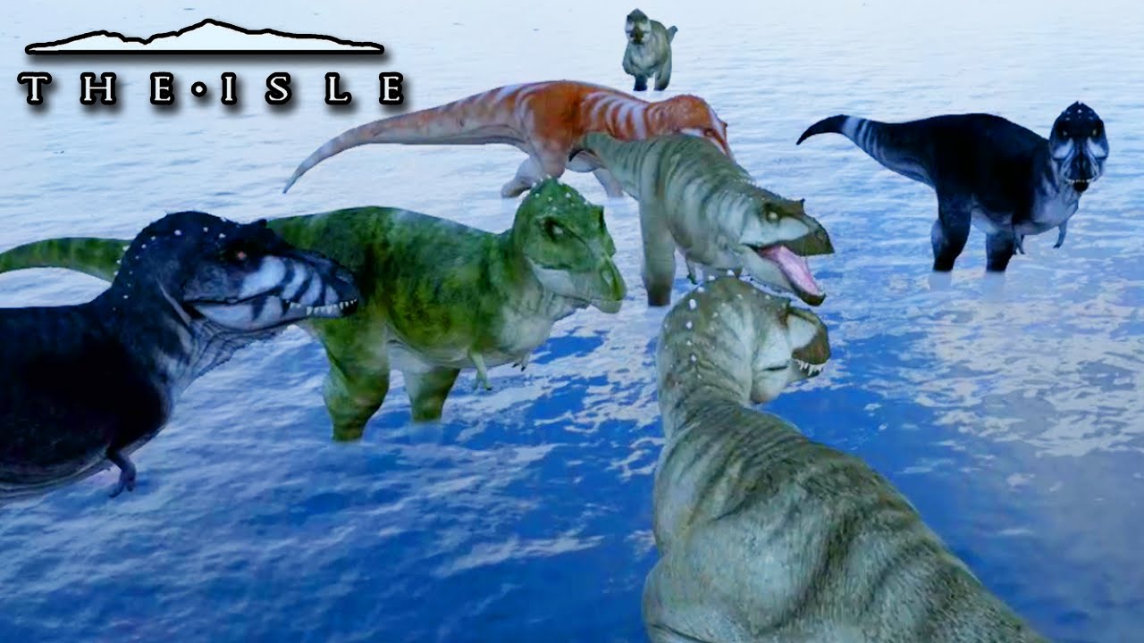 T.Rex Hunting! - The Isle - YouTube