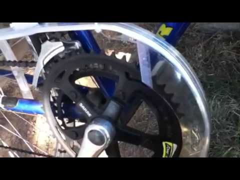 How to make a chainguard - YouTube