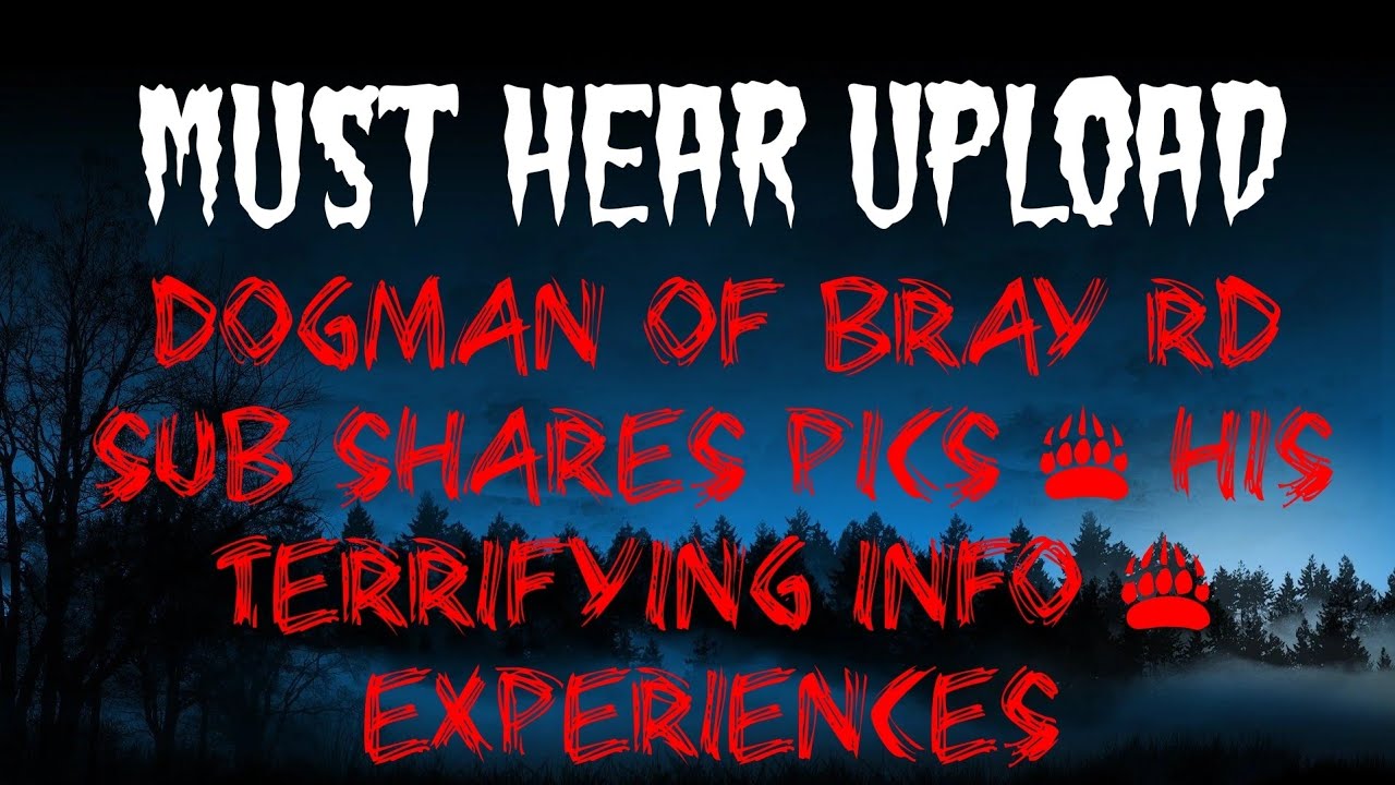 DOGMAN OF BRAY RD. WISCONSIN SUB SHARES PICS & HIS TERRIFYING INFO AND ...