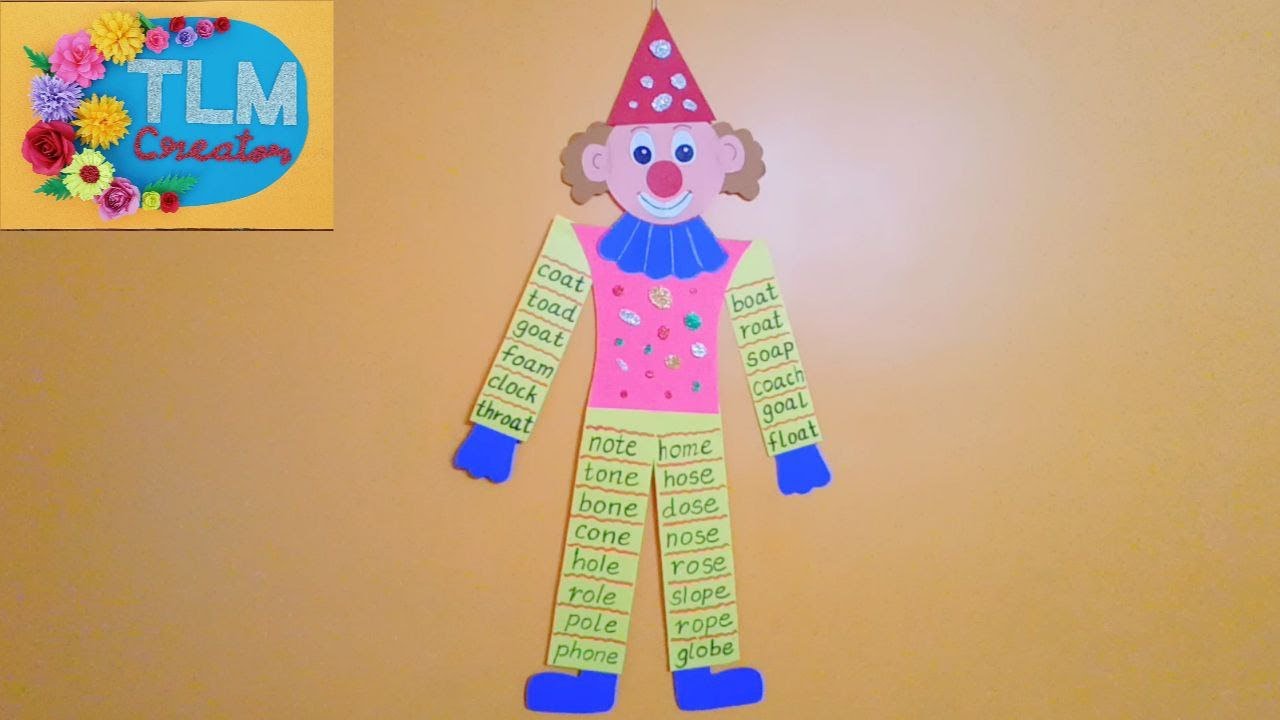 Long 'o' words (o_e, oa) TLM | Words hanging | Ennum Ezhuthum TLM Term ...