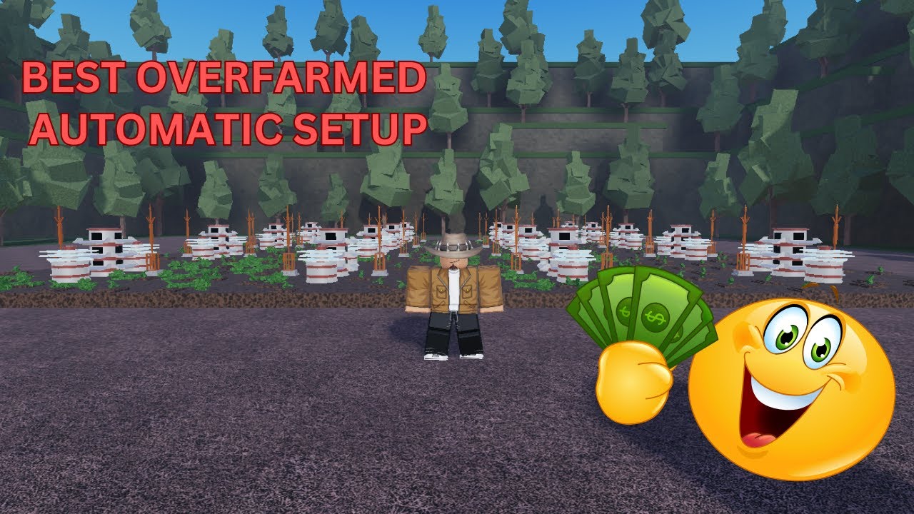 The Best Overfarmed Automatic Setup! | Roblox Overfarmed - YouTube