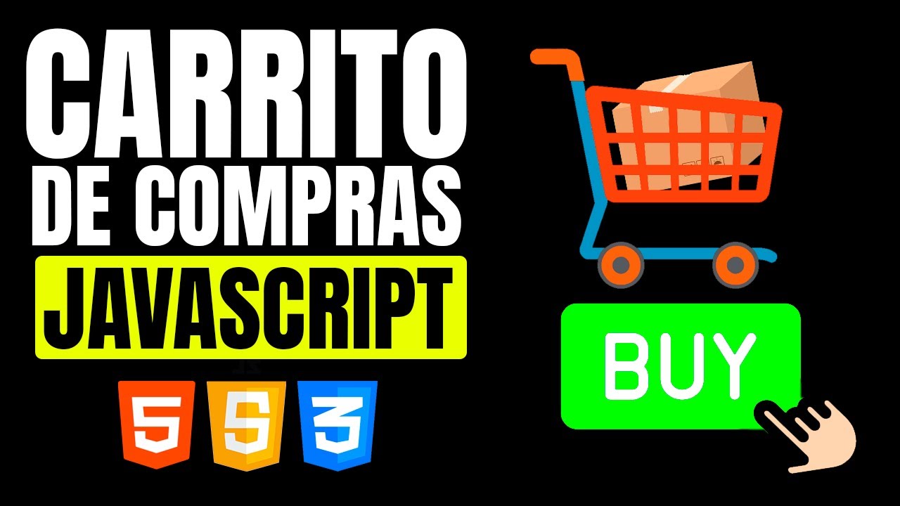 Como Hacer Un Carrito De Compras Con Javascript Desde Cero 🔥 Youtube
