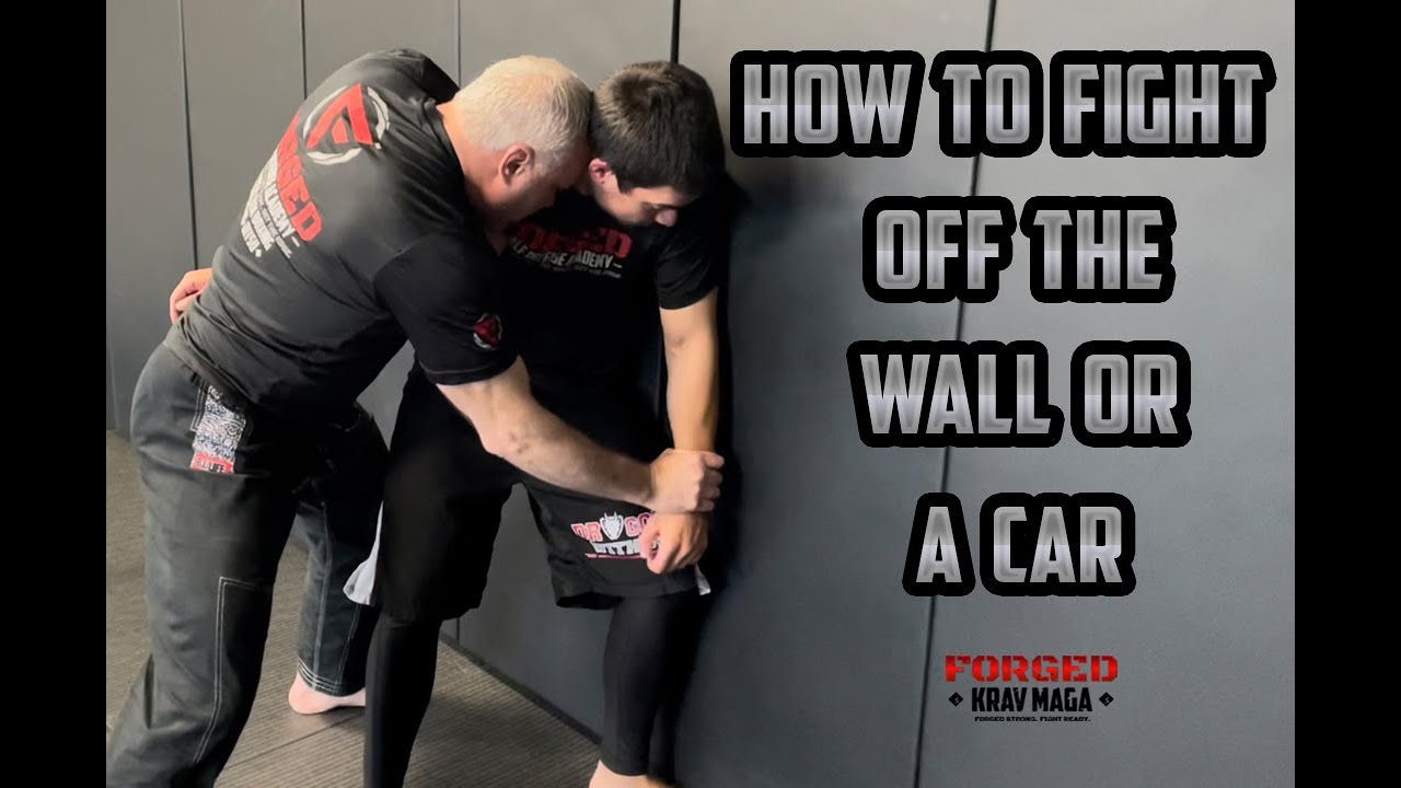 How To Fight Off The Wall Or A Car / Krav Maga Self Defense - YouTube