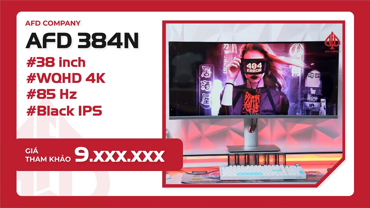 [AFD Quick Review] Màn hình AFD 384N - Ultrawide 38inch BlackIPS 85Hz ...