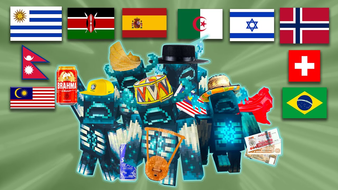 (Warden) - in Different Languages Meme Compilation [Minecraft] - YouTube