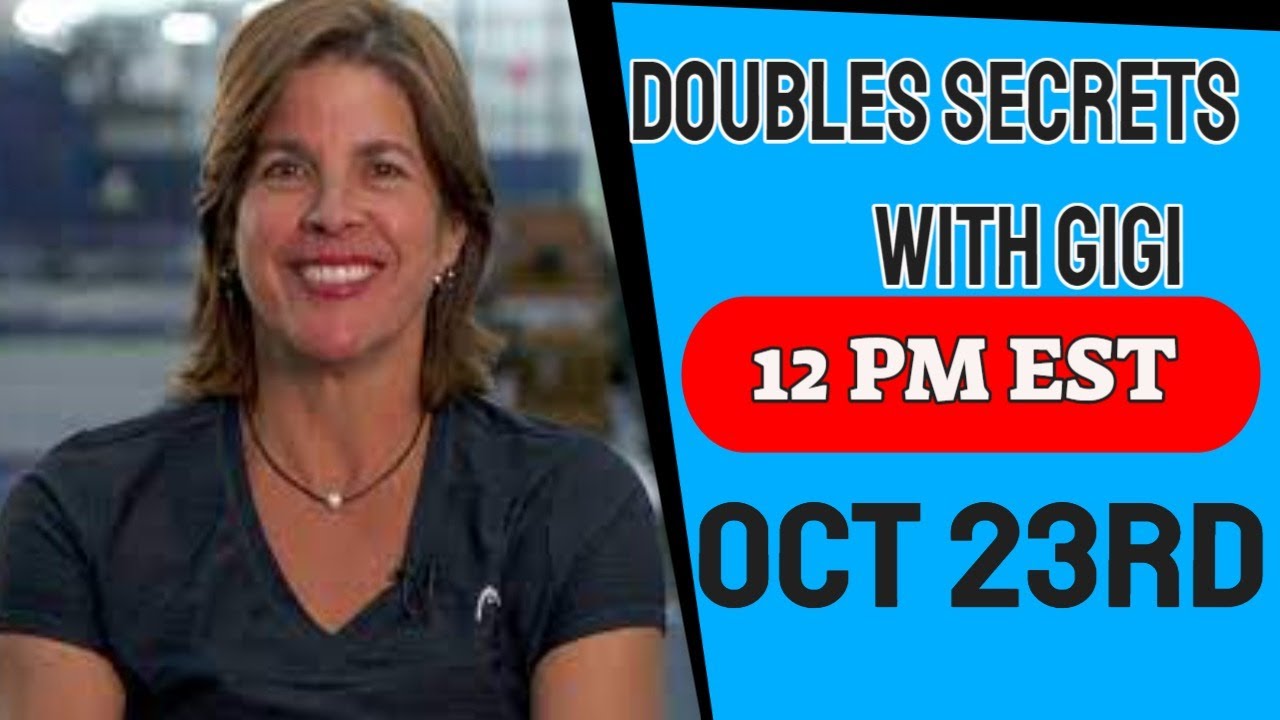 Doubles Secrets with 17 Time Grand Slam Champ Gigi Fernandez - YouTube