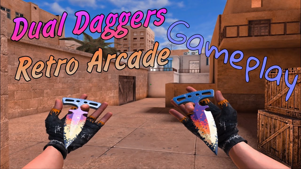 Dual Daggers Retro Arcade (Standoff 2 Gameplay) (1440p 60fps) - YouTube