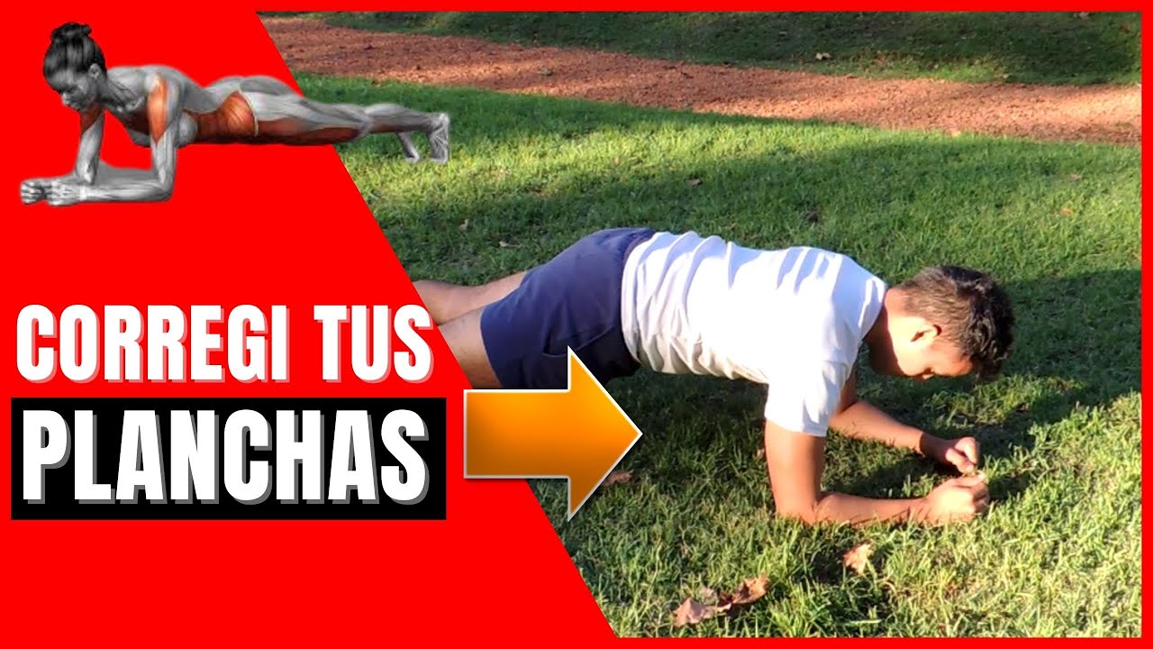 5 ERRORES EN LA PLANCHA PRONA ABDOMINAL Y COMO CORREGIRLOS - YouTube