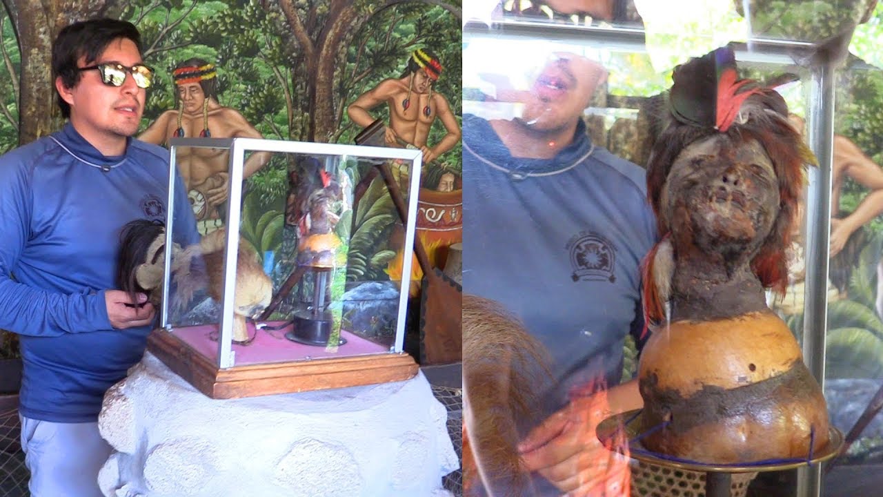 How to prepare a Shrunken Head - Intiñan Solar Museum - Quito, Ecuador ...