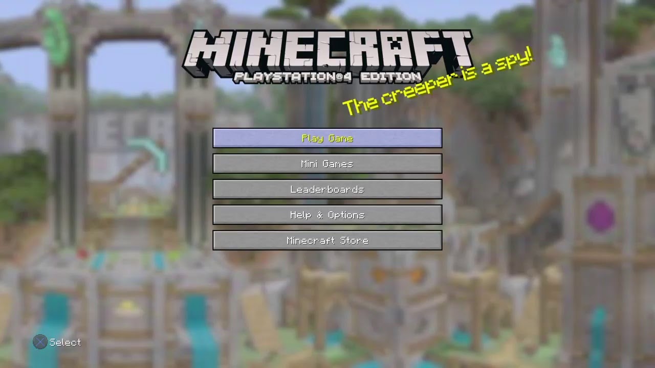 Minecraft |English PS4 - YouTube