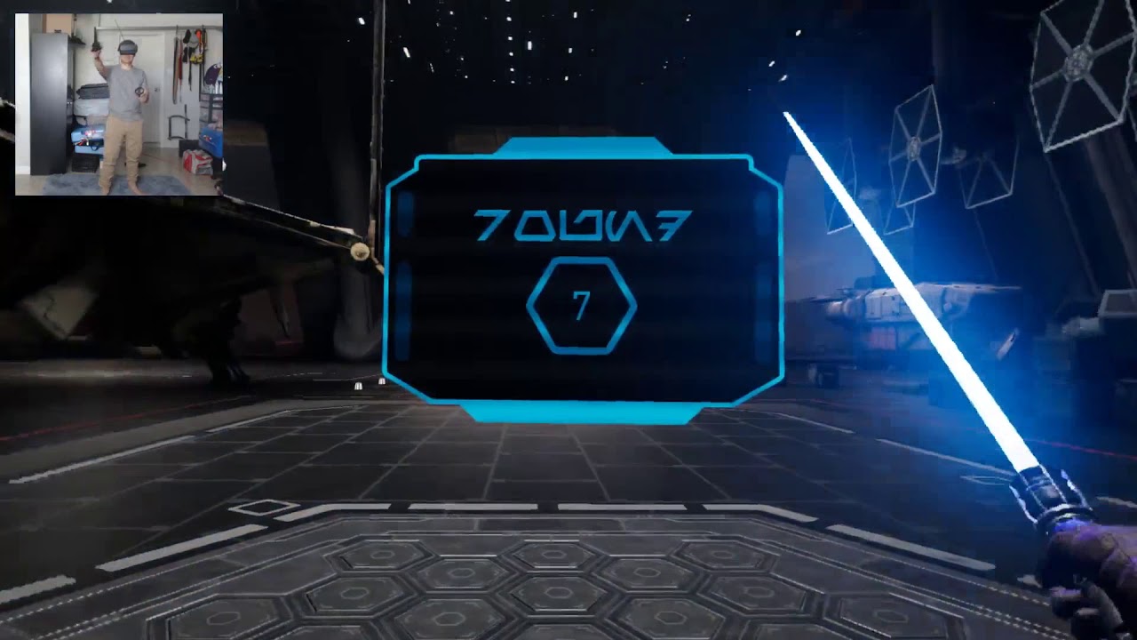 [2] Vader Immortal: A Star Wars VR Series - Lightsaber Dojo ALL 40 ...