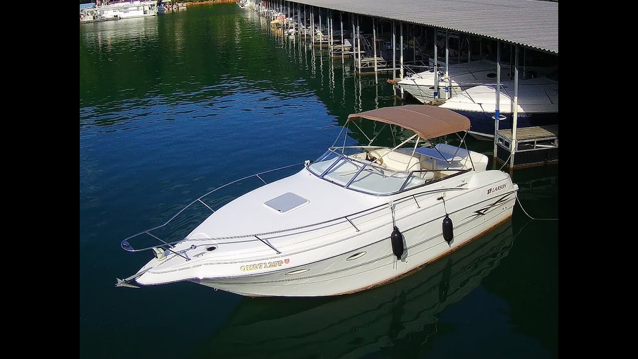 2000 Larson 254 Cabrio Cabin Cruiser For Sale on Norris Lake TN - SOLD ...