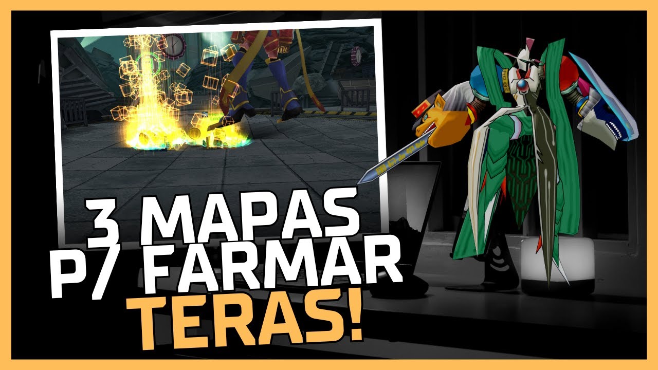 3 mapas para farmar TERAS com MOEDAS | Digimon Masters Online - YouTube