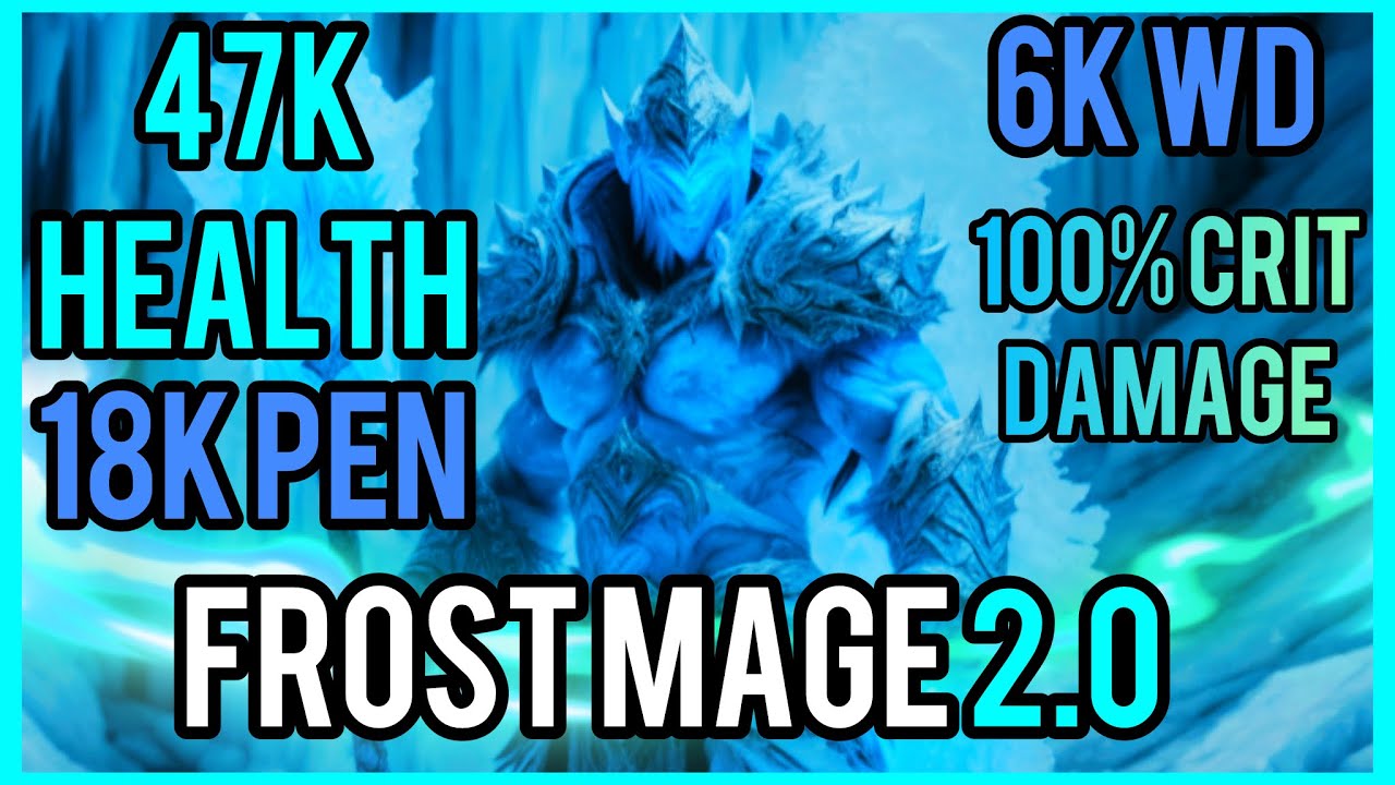ESO PLAYERS GET FROSTBITE! 🥶Frost Mage 2.0 One Bar Warden PVP Build ...