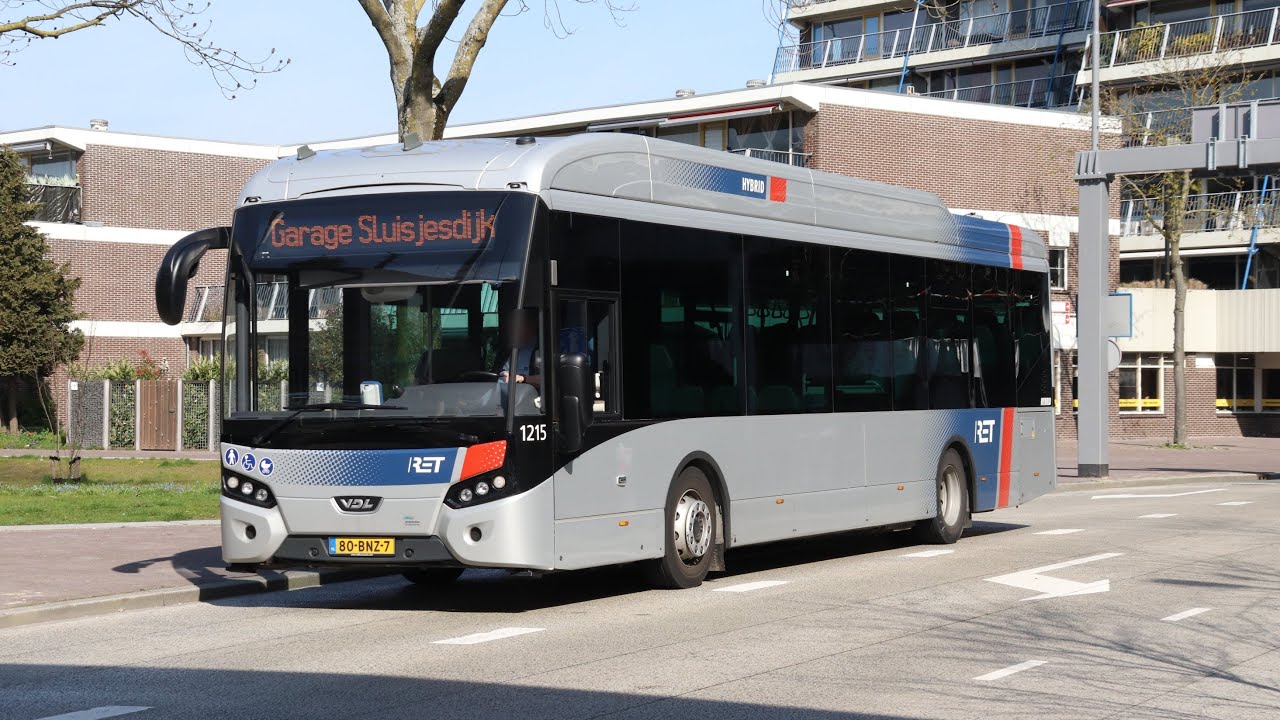 Rotterdam (Bus; RET (1200 series)) (20230405) (Slide show) - YouTube